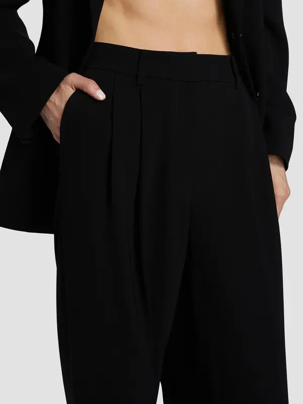 Michael Kors Pleated Wide-leg Pants