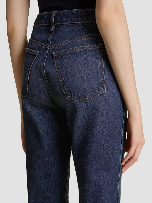Khaite Danielle High-rise Straight-leg Jeans