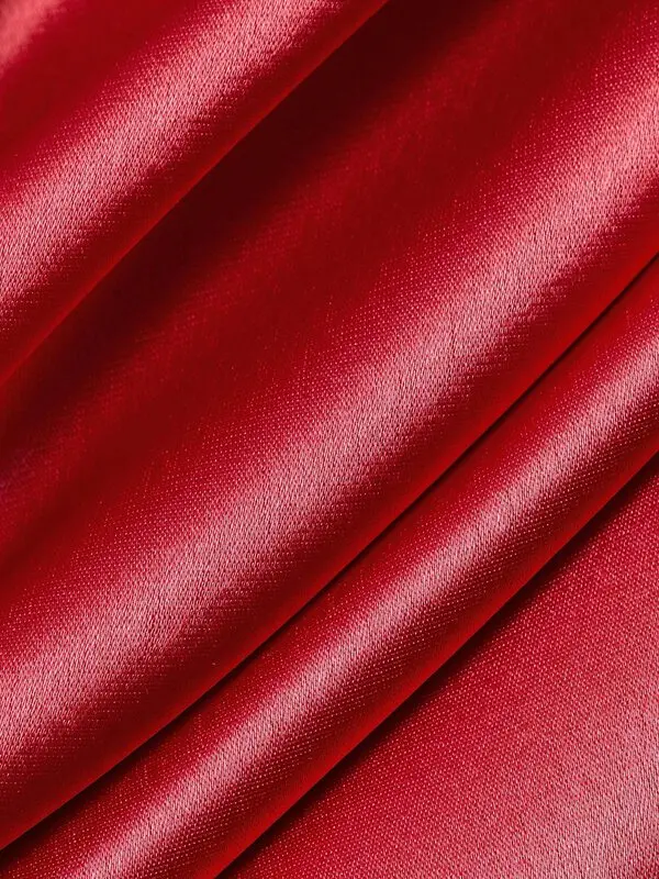 Talbot Runhof Paneled Satin Gown