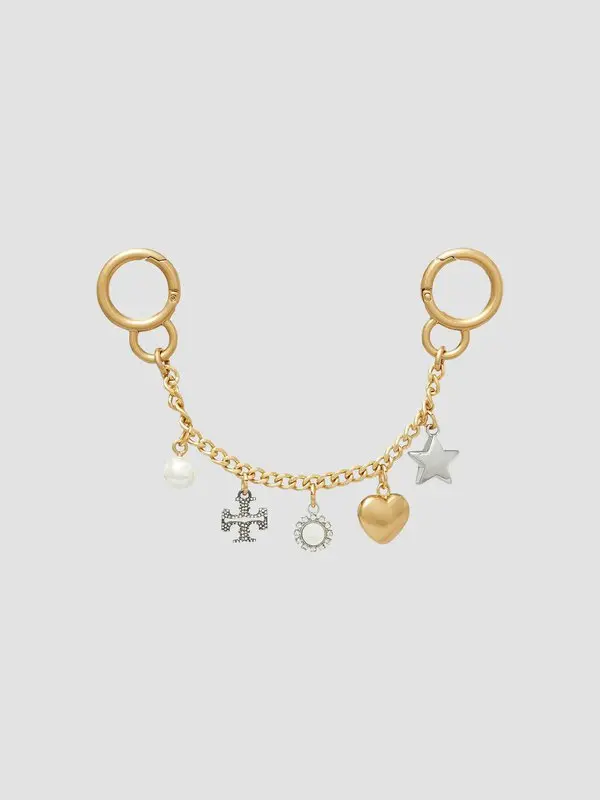 Tory Burch Charms Key Fob