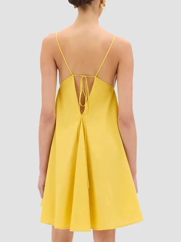 Another Tomorrow Flare Dress - Sun