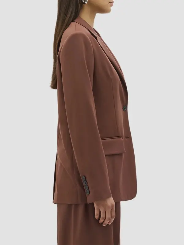 Another Tomorrow Relaxed Blazer