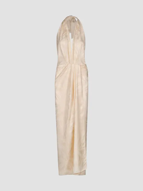 Johanna Ortiz Aurora Wildly Beautiful Maxi Dress - Ecru