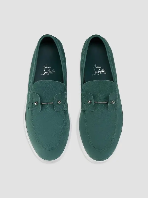 CHRISTIAN LOUBOUTIN Chambeliboat Shoes - Agave