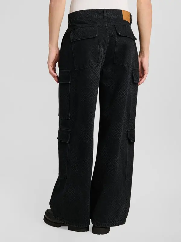 Casablanca Monogram Cargo Jeans