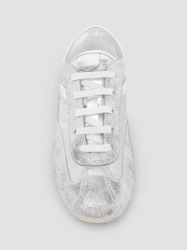 Alexander McQueen Boxe Low-top Leather Sneakers