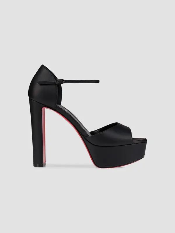 CHRISTIAN LOUBOUTIN Sandaloo 130mm Heels - Black