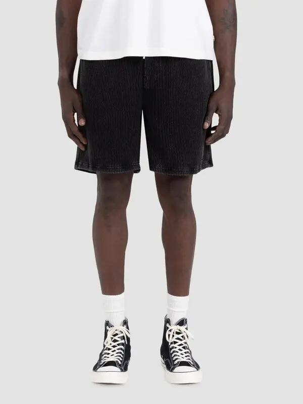 HONOR THE GIFT Textured Cotton Denim Bermuda Shorts