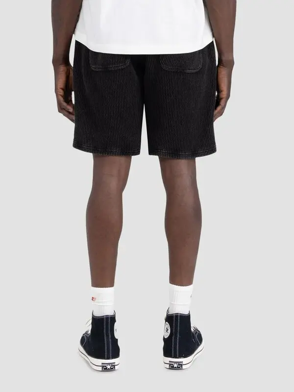 HONOR THE GIFT Textured Cotton Denim Bermuda Shorts