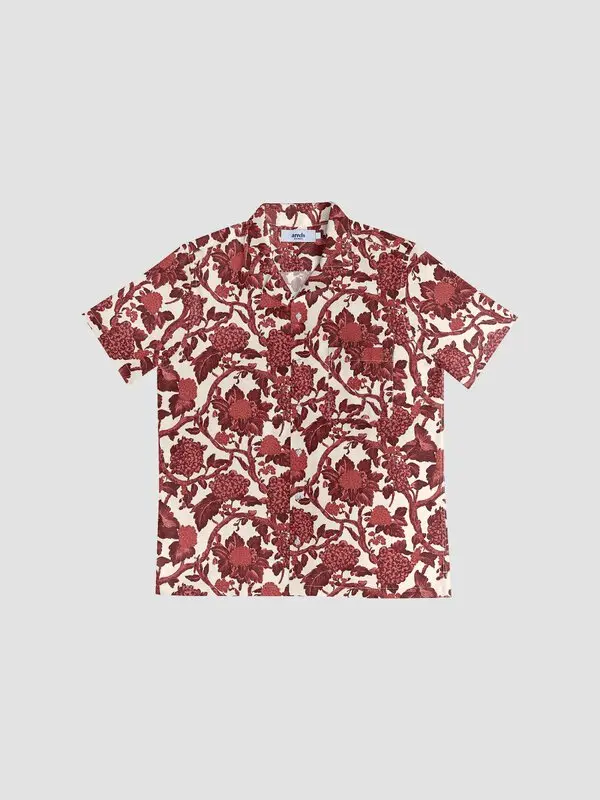 ARRELS BARCELONA Floral Regular-fit Camp Shirt