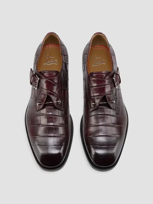 CHRISTIAN LOUBOUTIN Chambeli Monk Strap Shoes