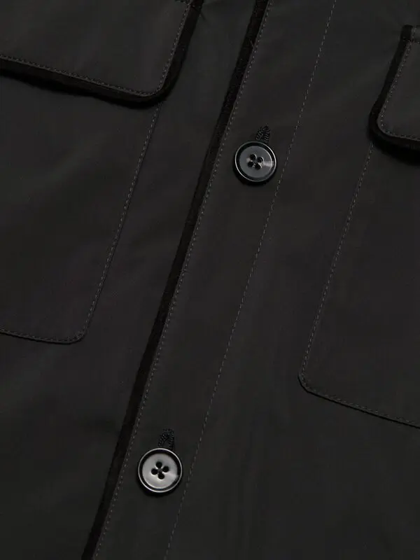 SAKS FIFTH AVENUE Techno Double-pocket Overshirt