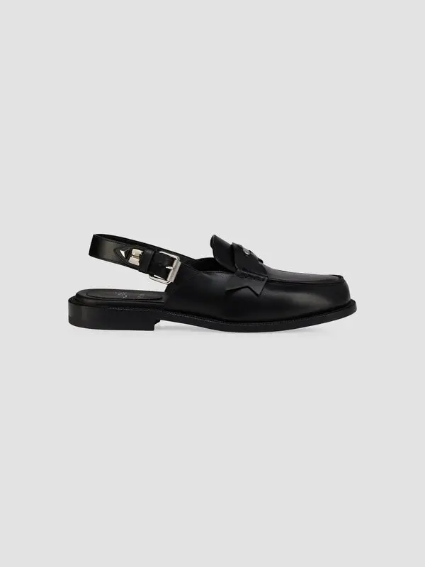 CHRISTIAN LOUBOUTIN Asclepius Sling Leather Mules