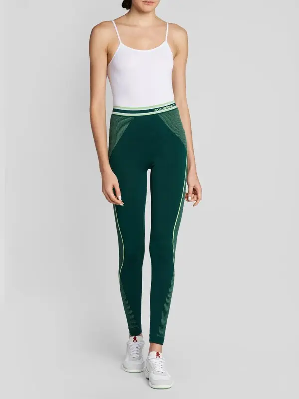 Casablanca Logo-print Seamless Performance Leggings