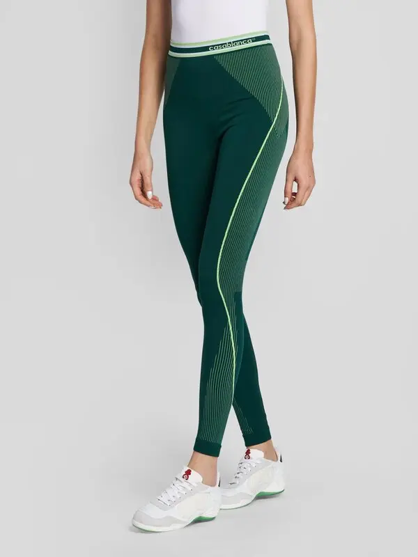 Casablanca Logo-print Seamless Performance Leggings