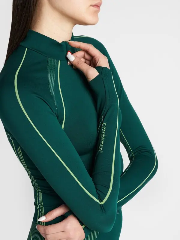 Casablanca Seamless Performance Zip Up Jacket