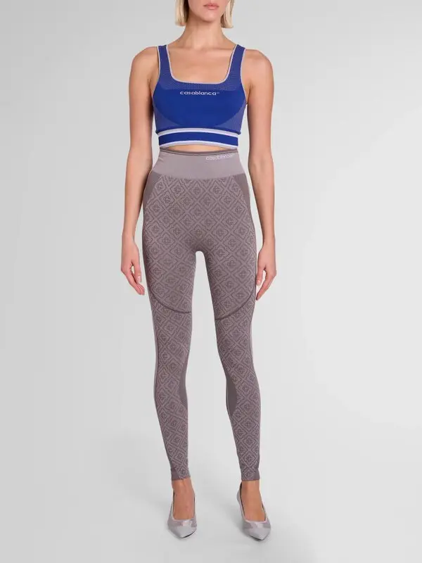 Casablanca Seamless Monogram Leggings