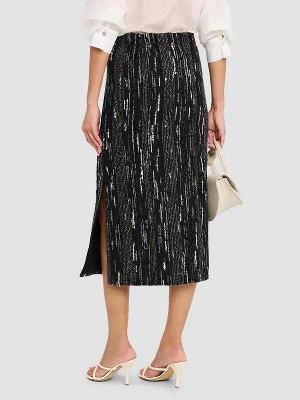 JBQ Avery Sequined Midi-skirt