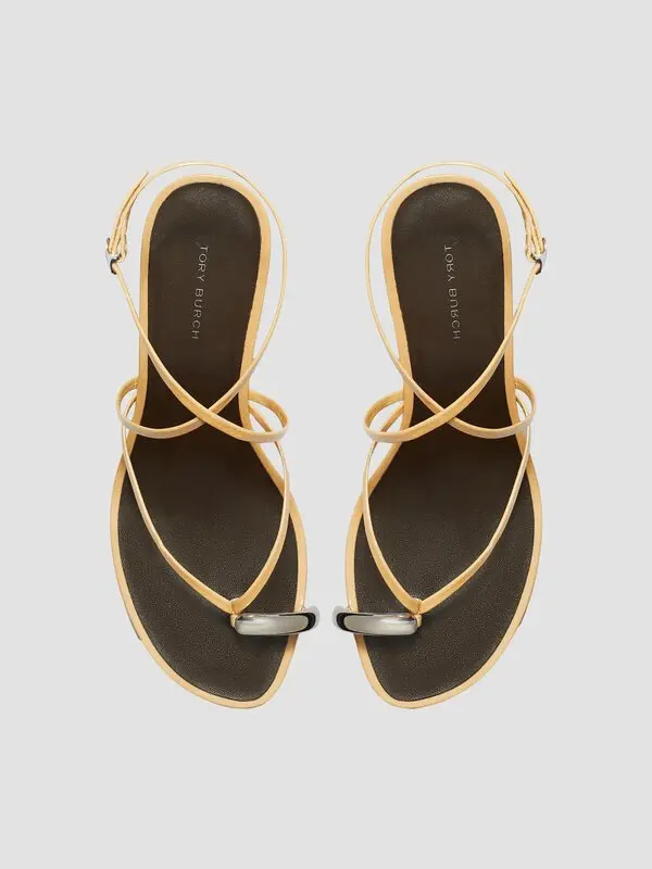 Tory Burch 65mm Strappy Leather Sandals
