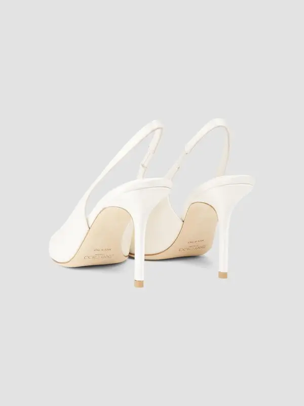 JIMMY CHOO Love 85mm Satin Slingback Pumps