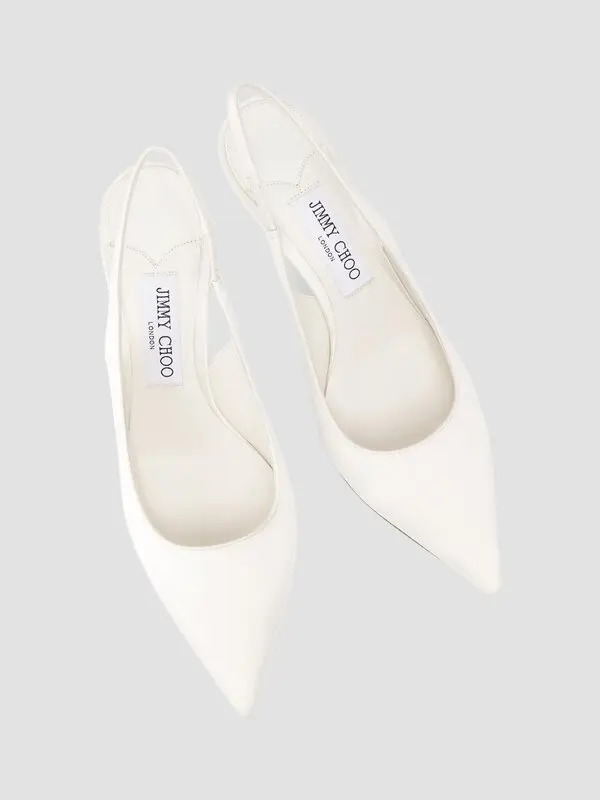 JIMMY CHOO Love 85mm Satin Slingback Pumps