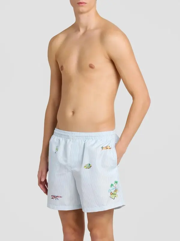 Casablanca Printed Swim Shorts