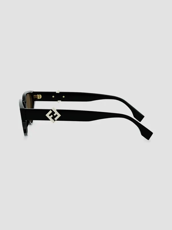 Fendi Ff Diamonds 57mm Cat-eye Sunglasses