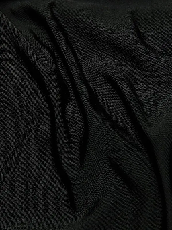 Lapointe Jersey Sleeveless Shirred Gown