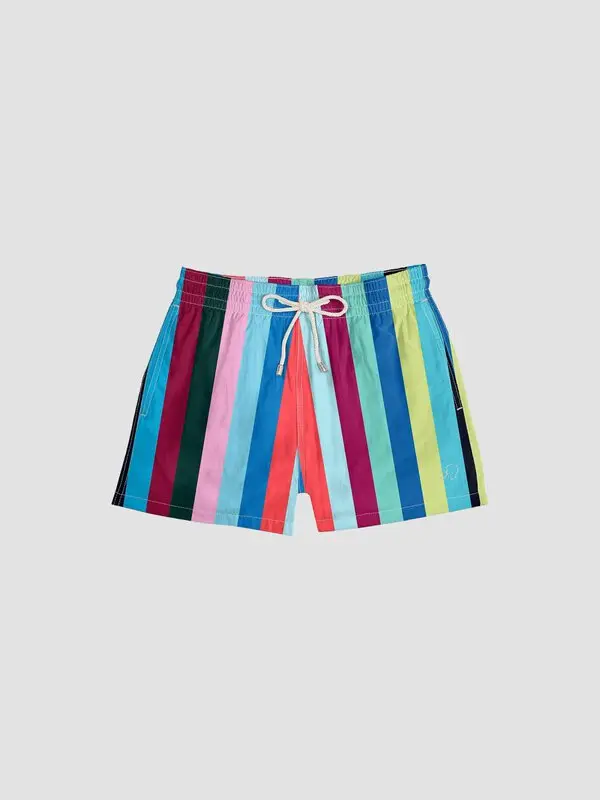 ARRELS BARCELONA Striped Swim Shorts