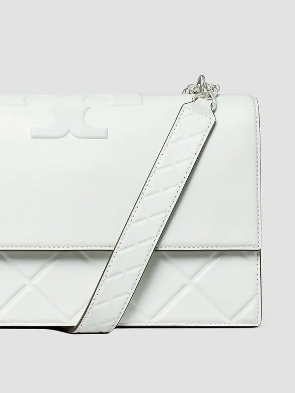 Tory Burch Fleming Convertible Leather Shoulder Bag