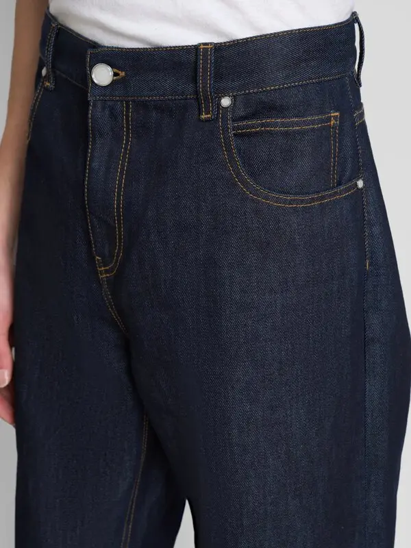 Casablanca Raw Denim Baggy Jeans