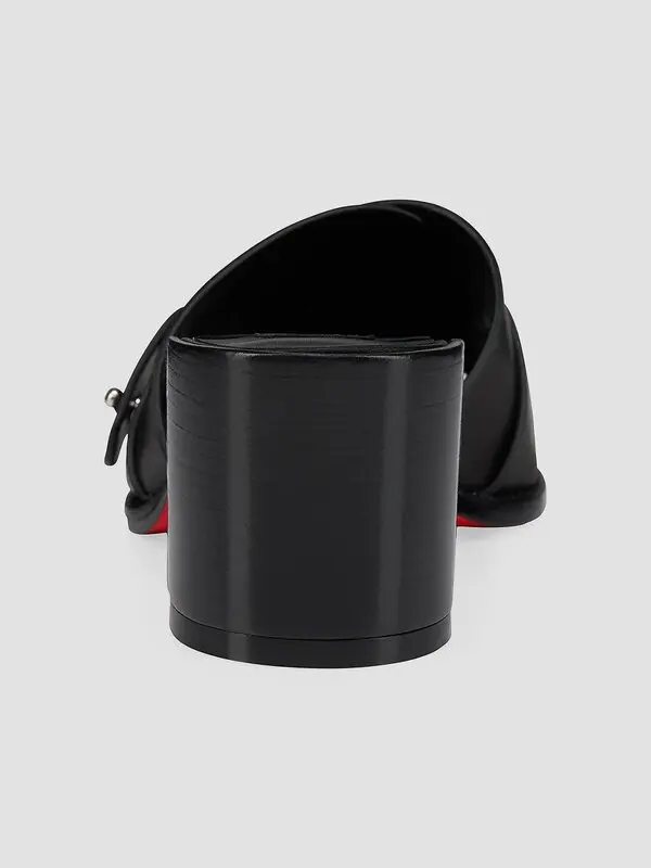 CHRISTIAN LOUBOUTIN Her In Roma 55mm Mules - Black