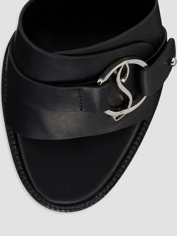 CHRISTIAN LOUBOUTIN Her In Roma 55mm Mules - Black