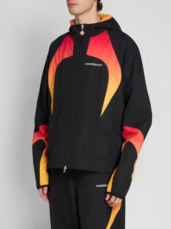 Casablanca Zip Hooded Jacket