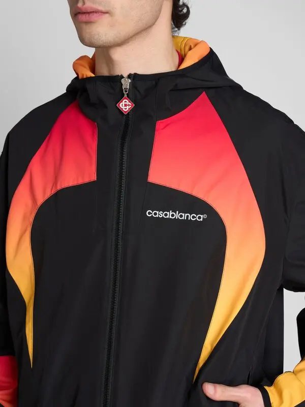 Casablanca Zip Hooded Jacket