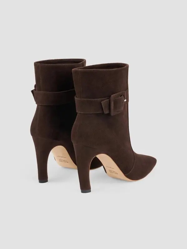 MALONE SOULIERS Rowan 90mm Suede Ankle Boots