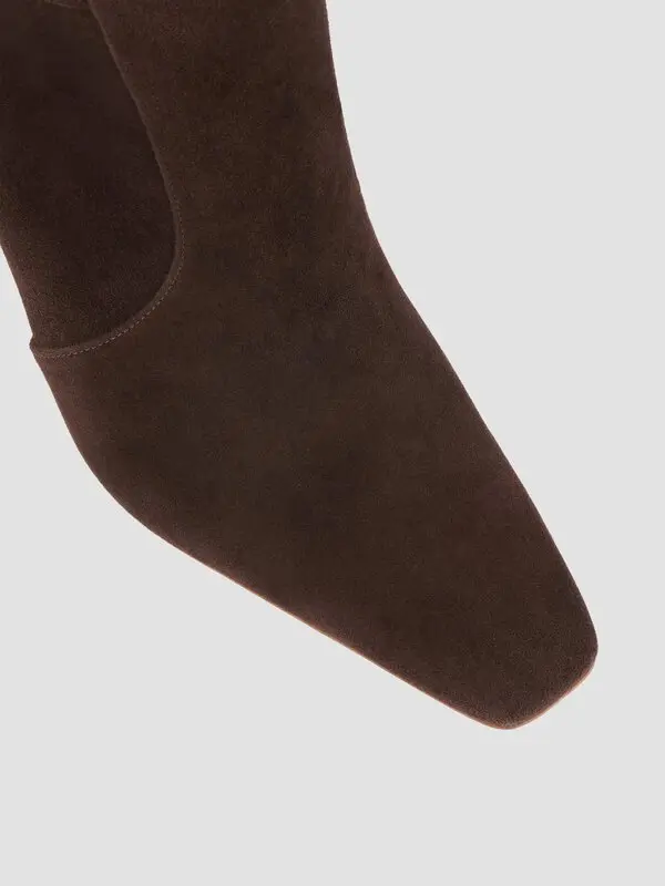 MALONE SOULIERS Rowan 90mm Suede Ankle Boots