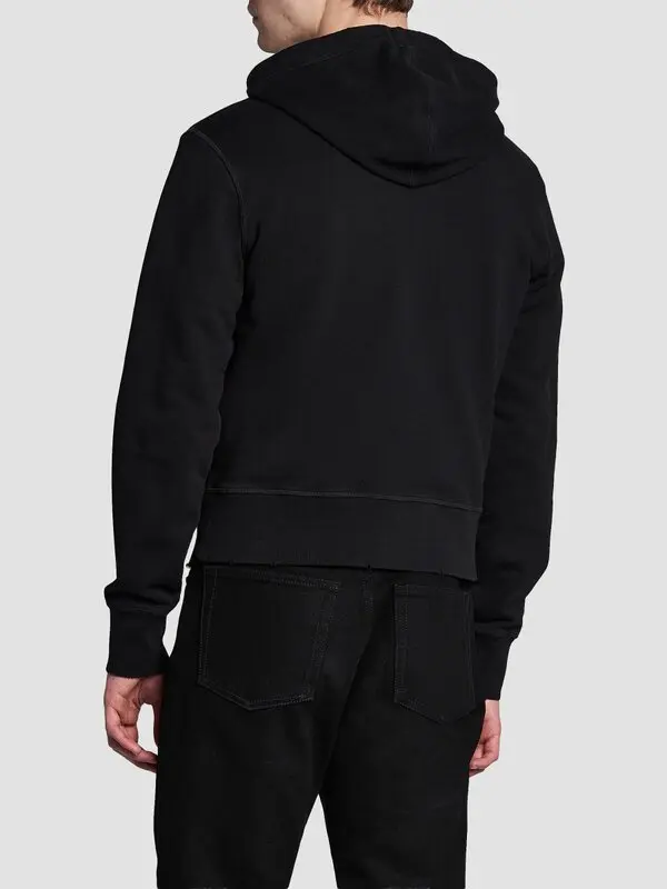 Alexander McQueen Full-zip Cotton Hoodie