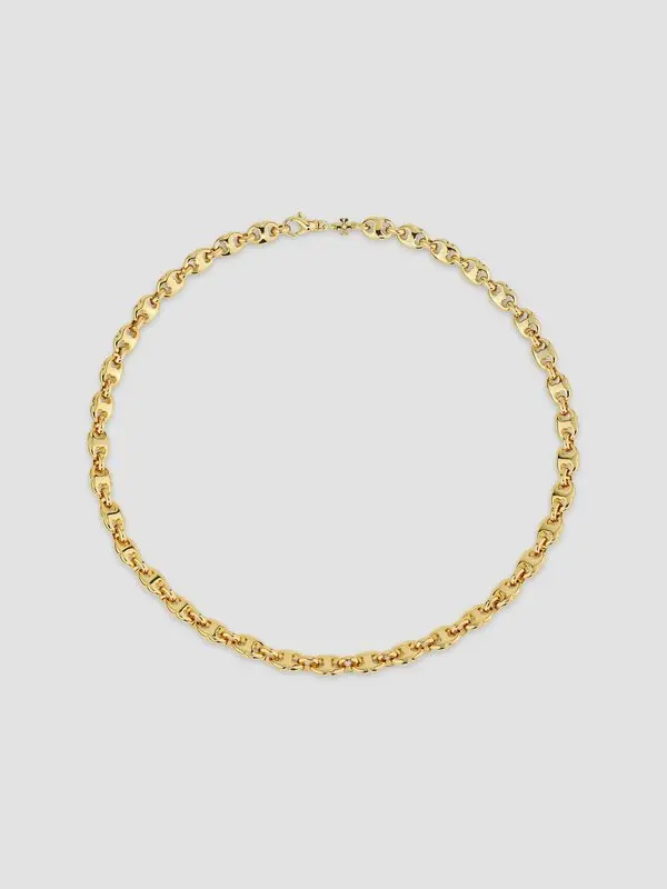 Tory Burch Gemini 18k-gold-plated Chain Necklace