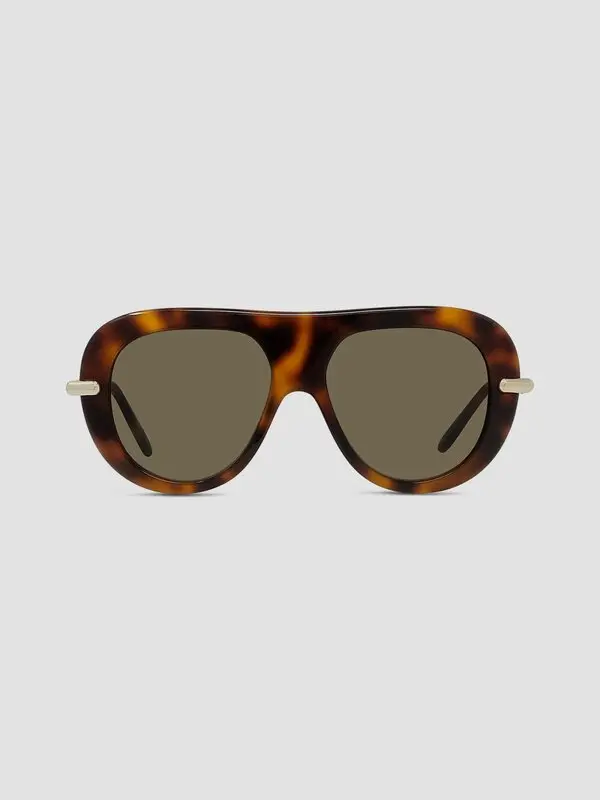 Loewe Slim 52mm Pilot Sunglasses - Brown