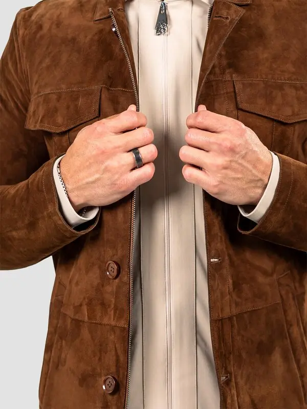 MACEOO Marthyr Suede Jacket