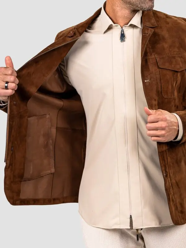 MACEOO Marthyr Suede Jacket