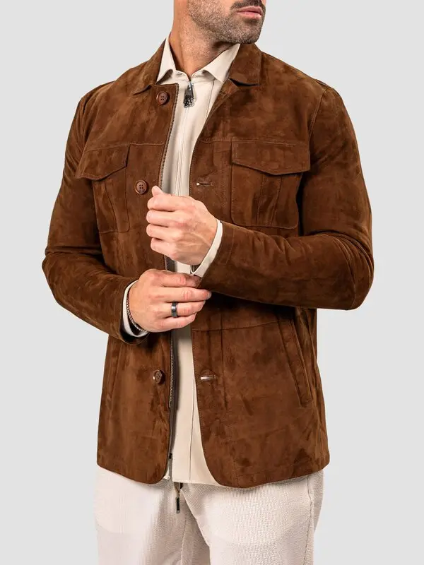 MACEOO Marthyr Suede Jacket