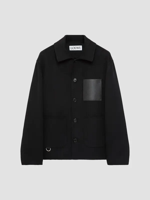 Loewe Wool-cashmere Workwear Jacket
