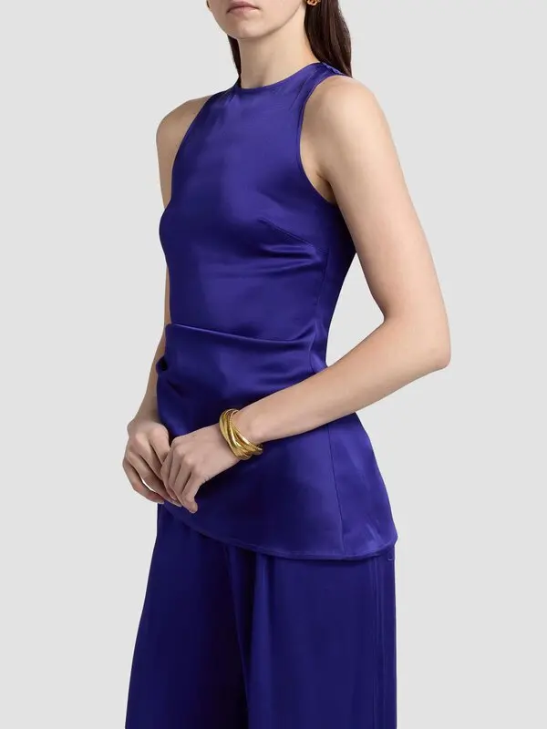 Lapointe Satin Asymmetric Top