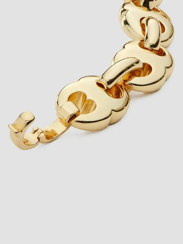 Tory Burch Gemini 18k-gold-plated Thick Chain Bracelet
