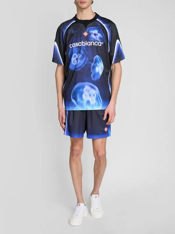 Casablanca Football Mesh Shorts