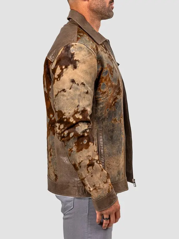 MACEOO Marthyr Cowhide Jacket