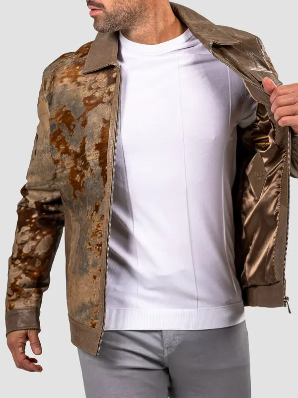 MACEOO Marthyr Cowhide Jacket