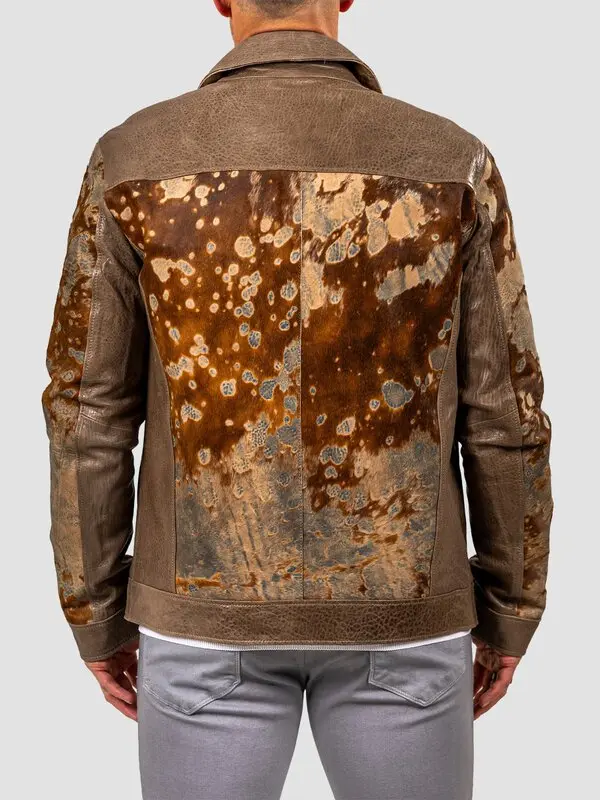 MACEOO Marthyr Cowhide Jacket